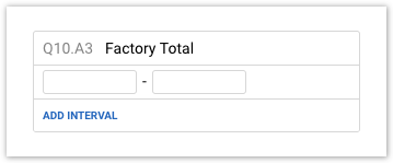 Numeric Range Filters